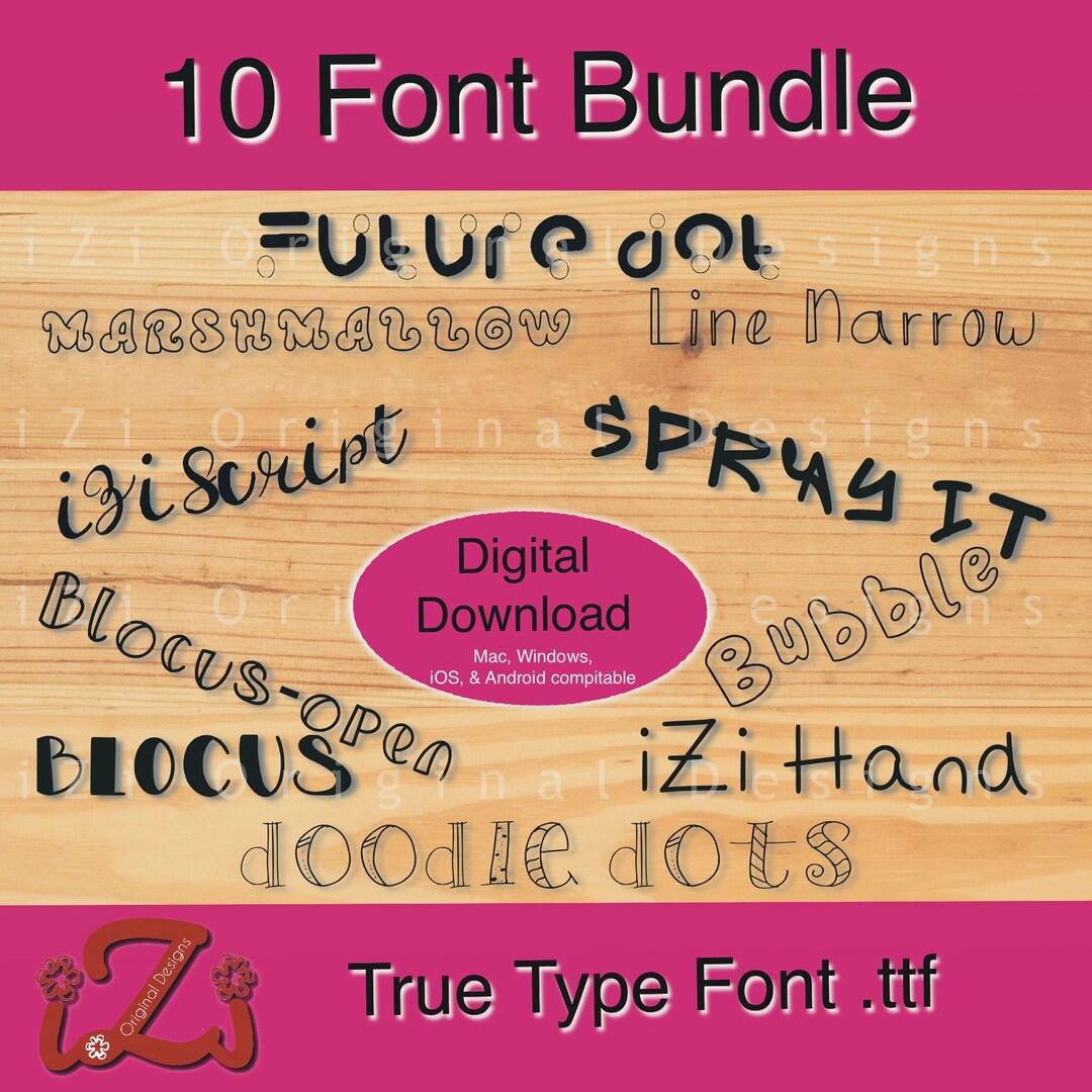 Handlettering Font,crafting Fonts,cricut Fonts, Procreate Fonts,canva ...