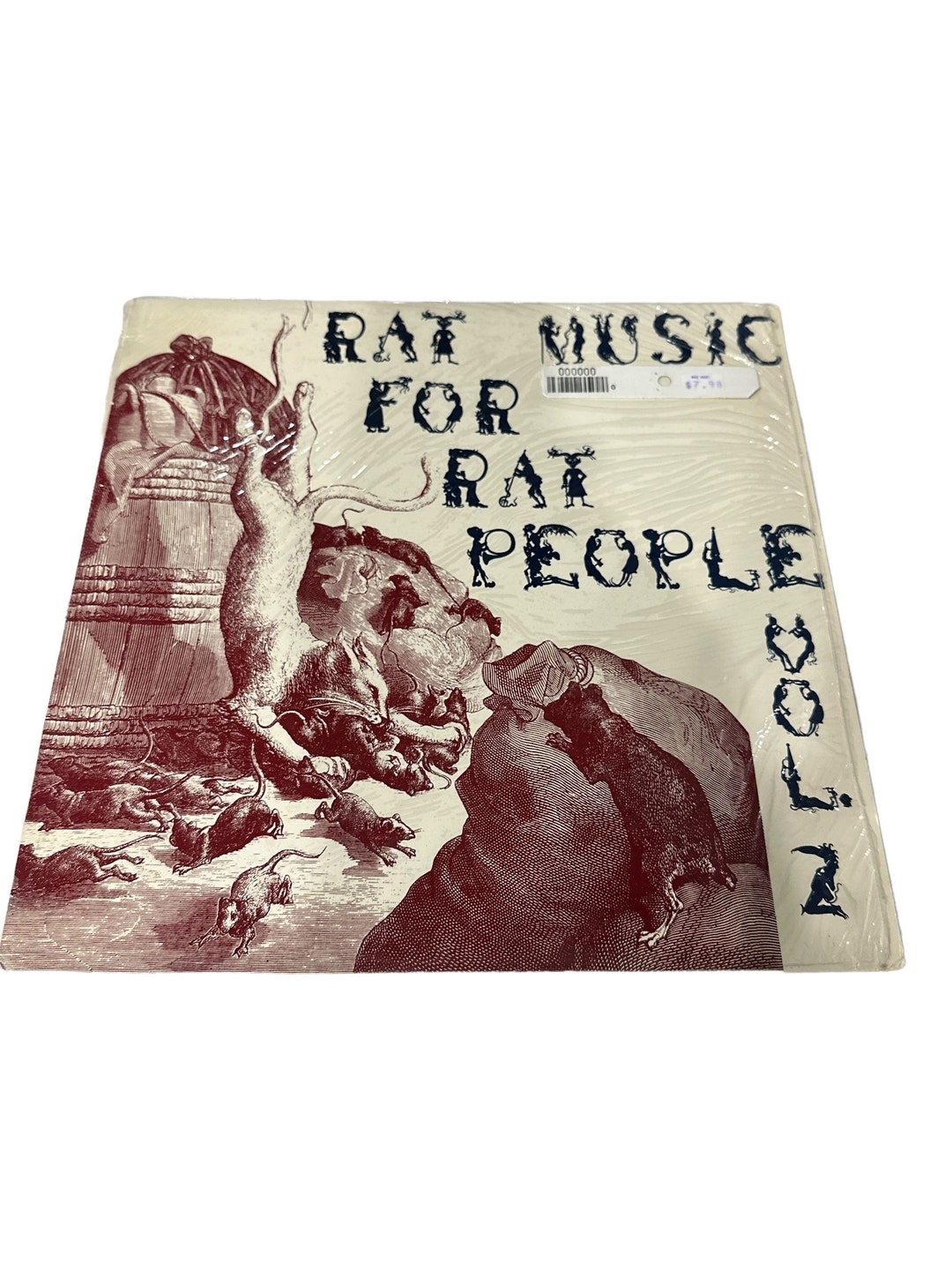 Rat Music for Rat People Vol 2 1984 Compilation C.D. Presents LP Vinyl ...
