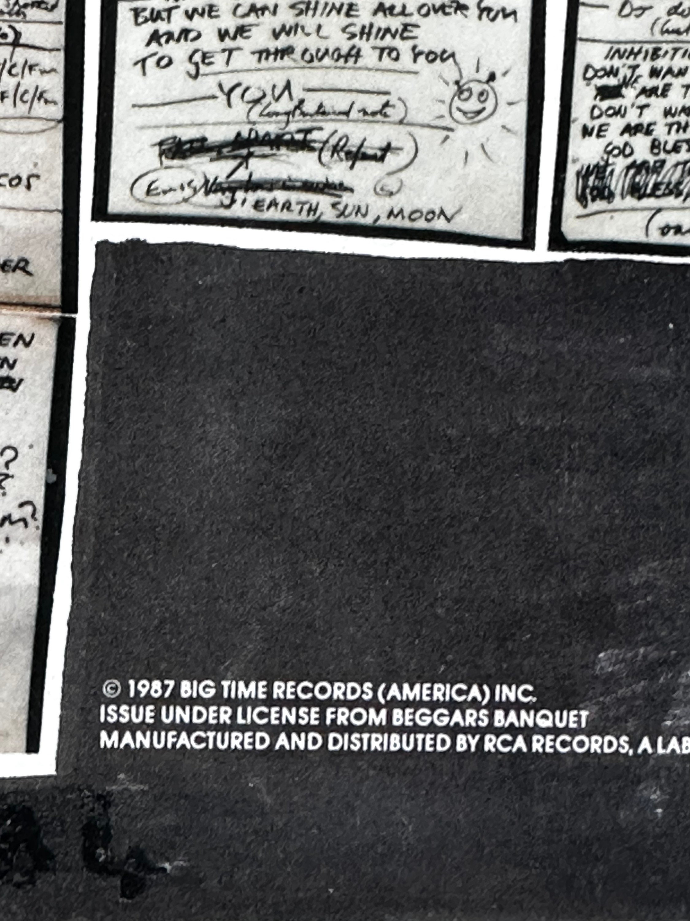 Love and Rockets 1987 Earth Sun Moon Big Time 6058-1-B BA Beggars ...