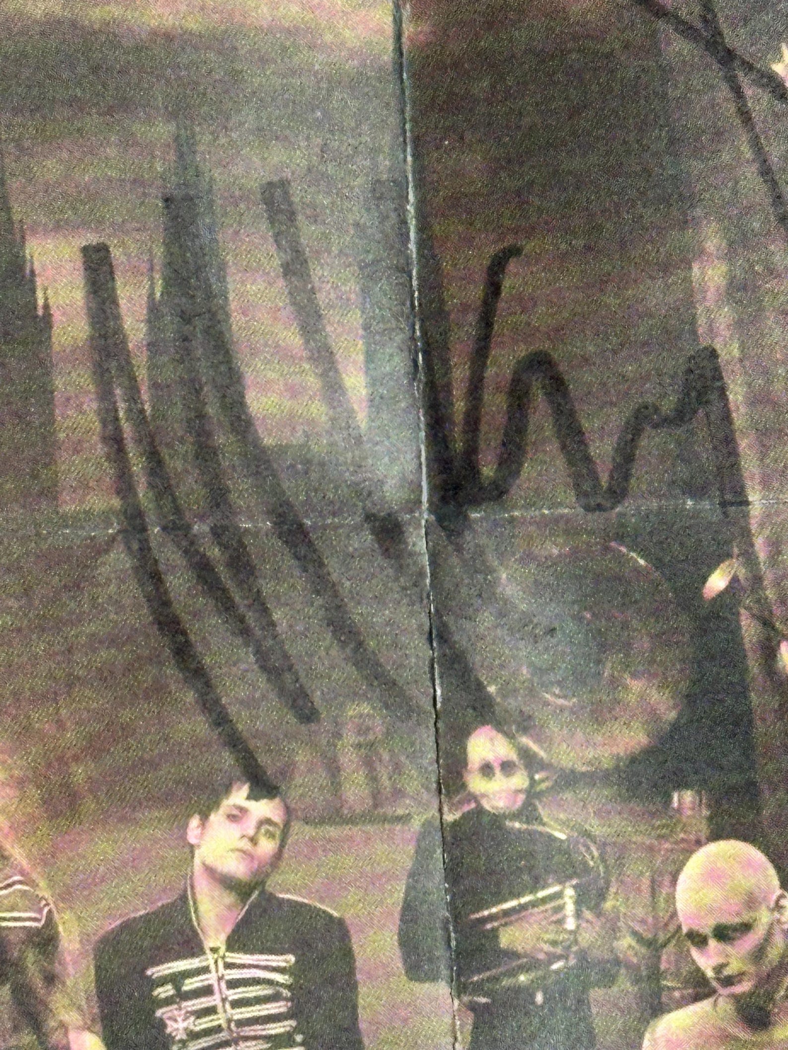 Vintage MCR My Chemical Romance the Black Parade CD Fully Signed ...