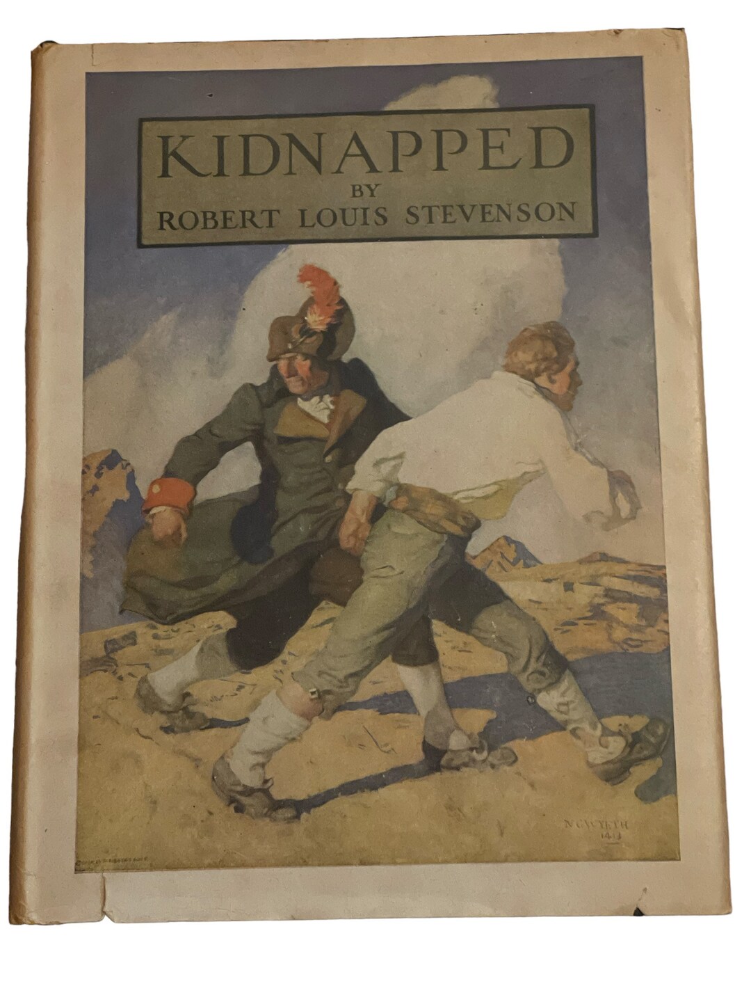 Robert Lewis Stevenson 1945 Kidnapped Illustrated Scribners Hardcover ...