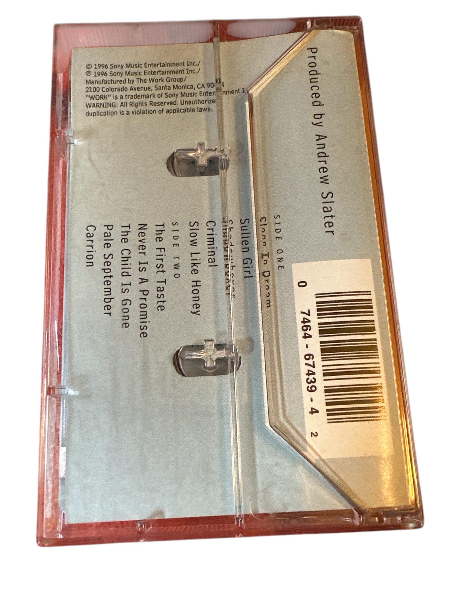 Fiona Apple 1996 Tidal 67439 Casette Tape - Etsy