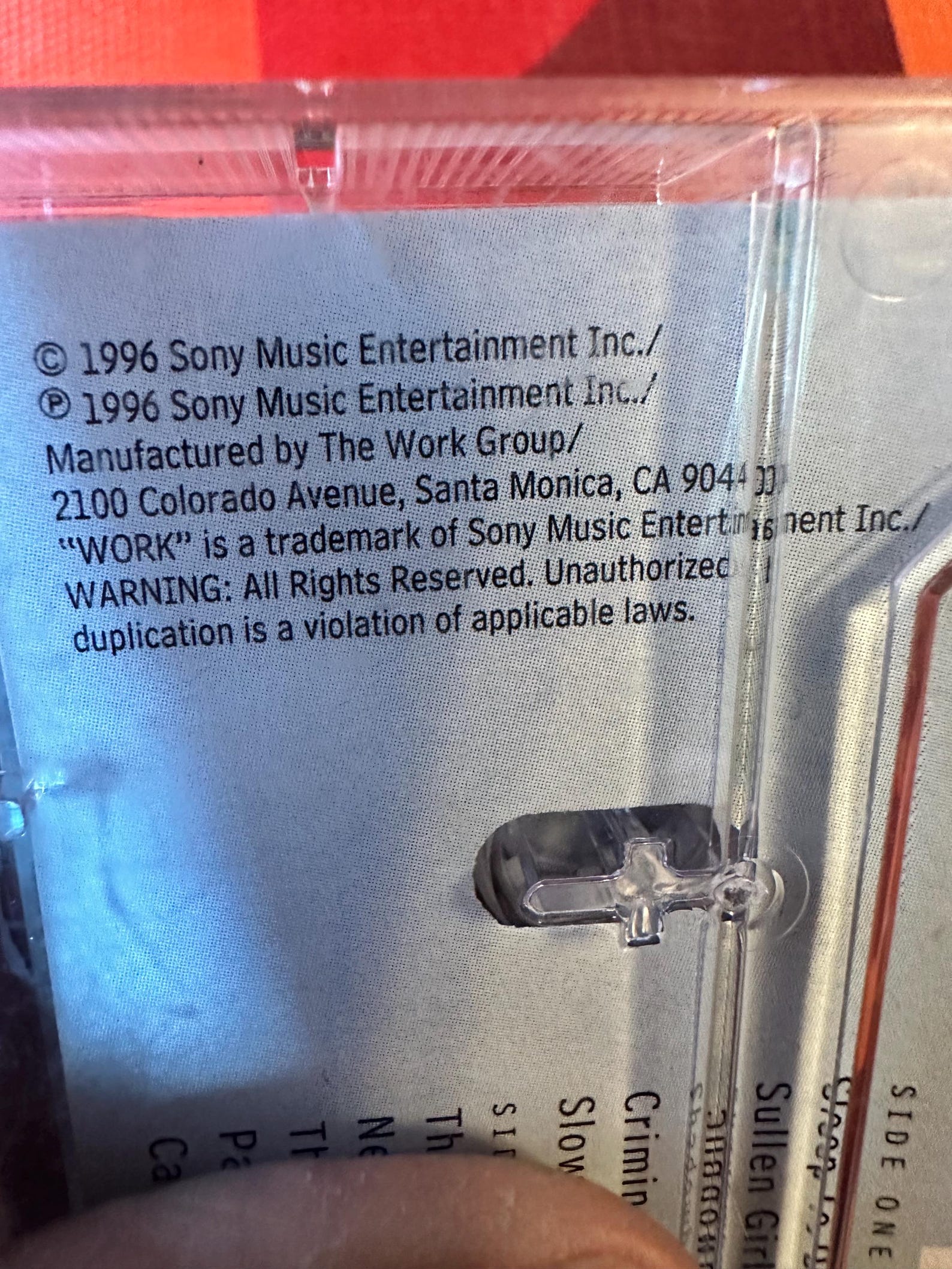 Fiona Apple 1996 Tidal 67439 Casette Tape - Etsy