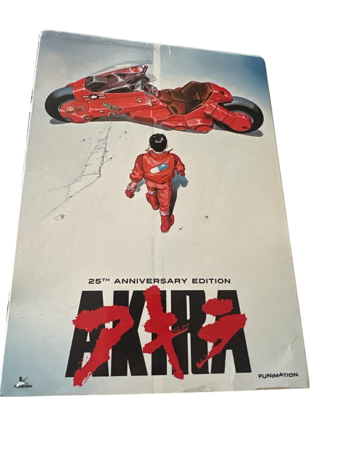 Akira 1988 25th Anniversary Edition Funimation Anime DVD 2 Disc Factory ...