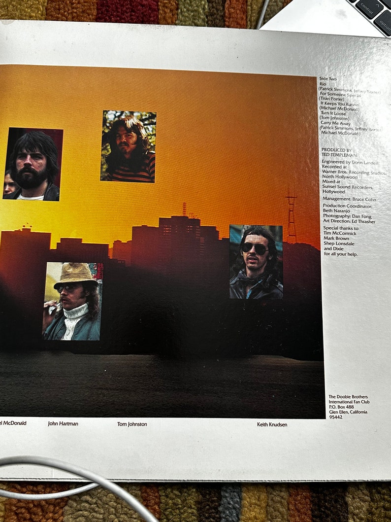 The Doobie Brothers 1976 Takin' It to the Streets Warner Bros BS 2899 ...