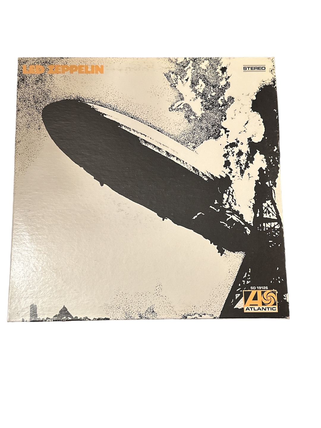 Led Zeppelin 1969 Self Tilted Atlantic 19126 LP Vinyl Record - Etsy