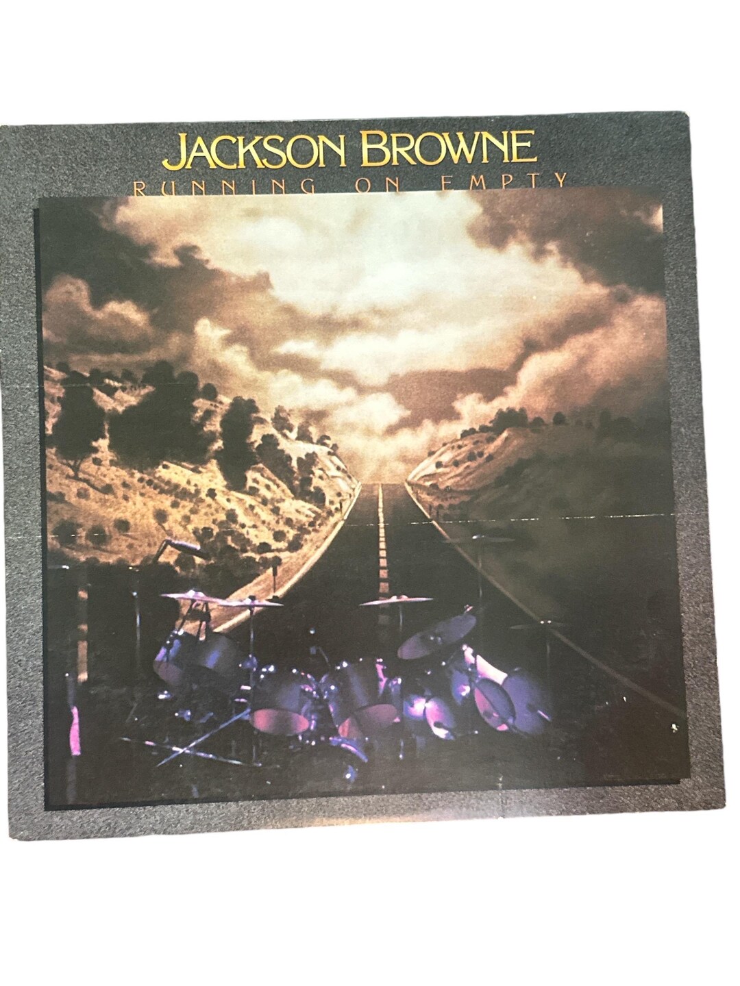 Jackson Browne 1977 Running on Empty Original Lyrics Sleeve Booklet ...