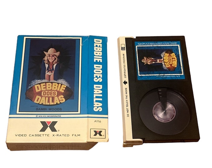 Debbie Does Dallas 1979 Beta Betamax Casette Tape VCX Incorporated ...