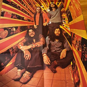 Cactus 1970 Self Titled SD 33-340 Atco LP Vinyl Record Original Poster ...