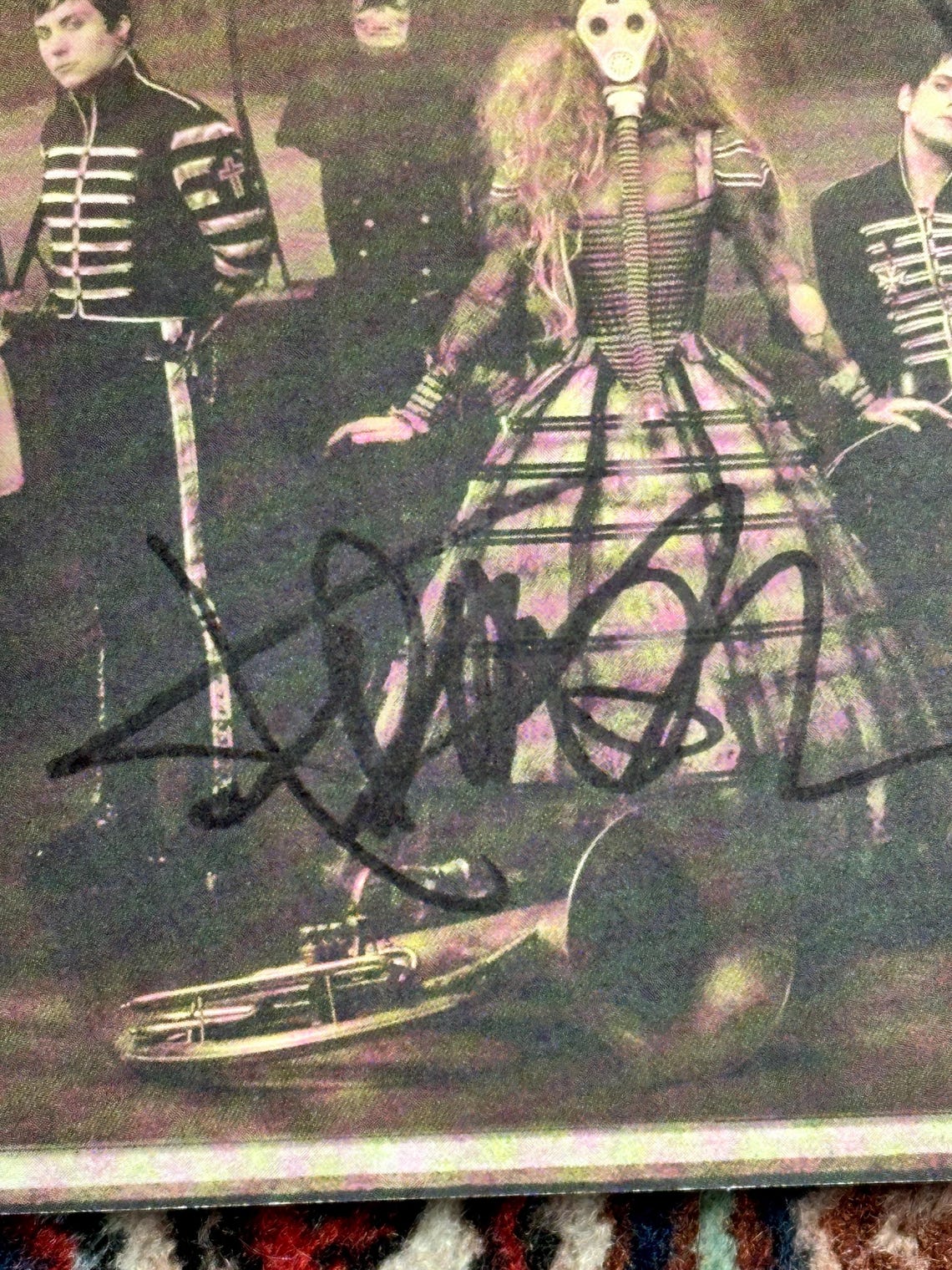 Vintage MCR My Chemical Romance the Black Parade CD Fully Signed ...