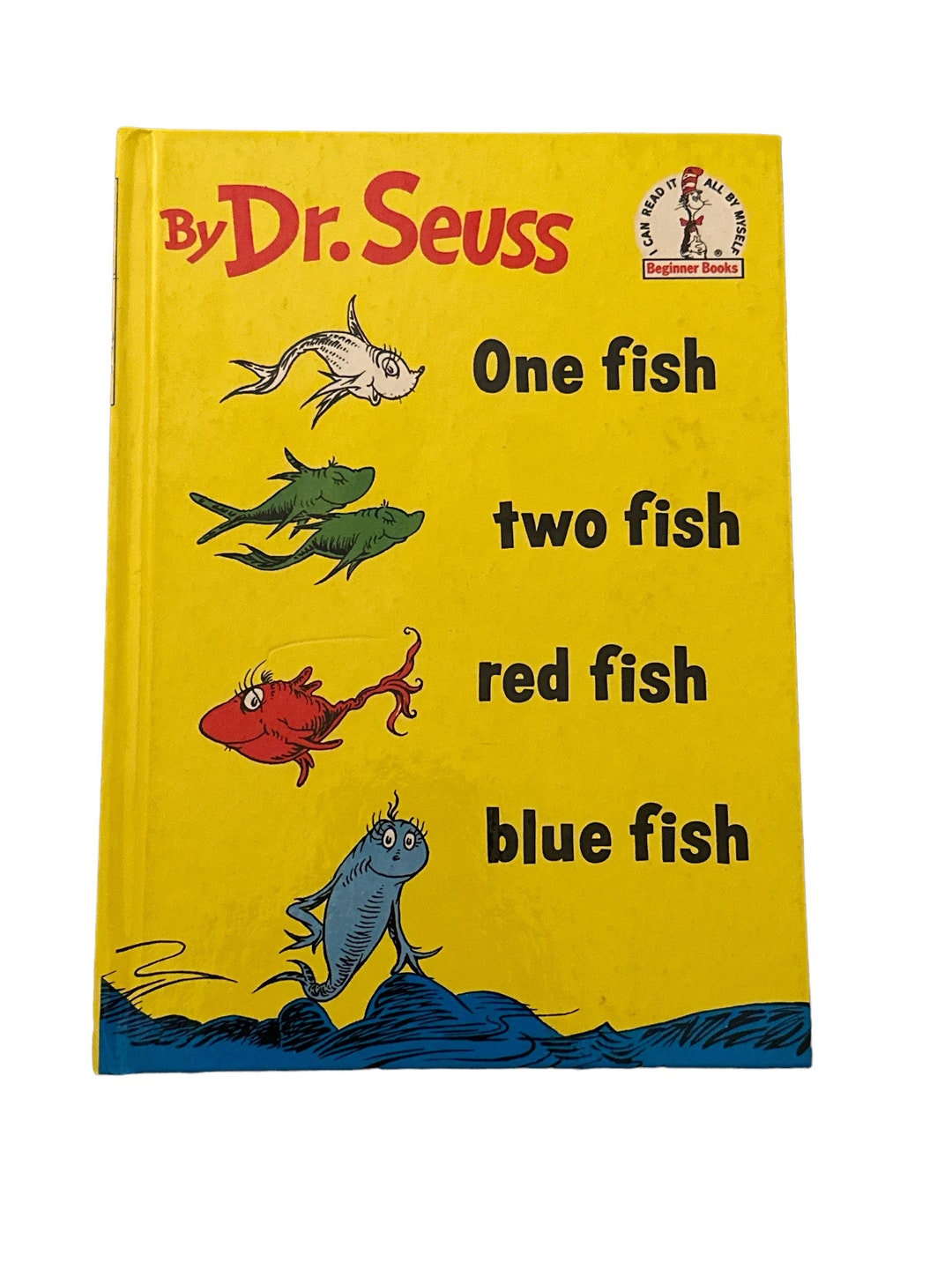 Dr Seuss 1960 1988 One Fish Two Fish Red Fish Blue Fish Hardback ...