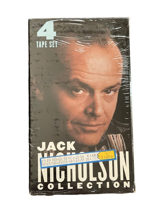 Jack Nicholson 1996 VHS Tape Box Set of 4 the Terror Shooting - Etsy