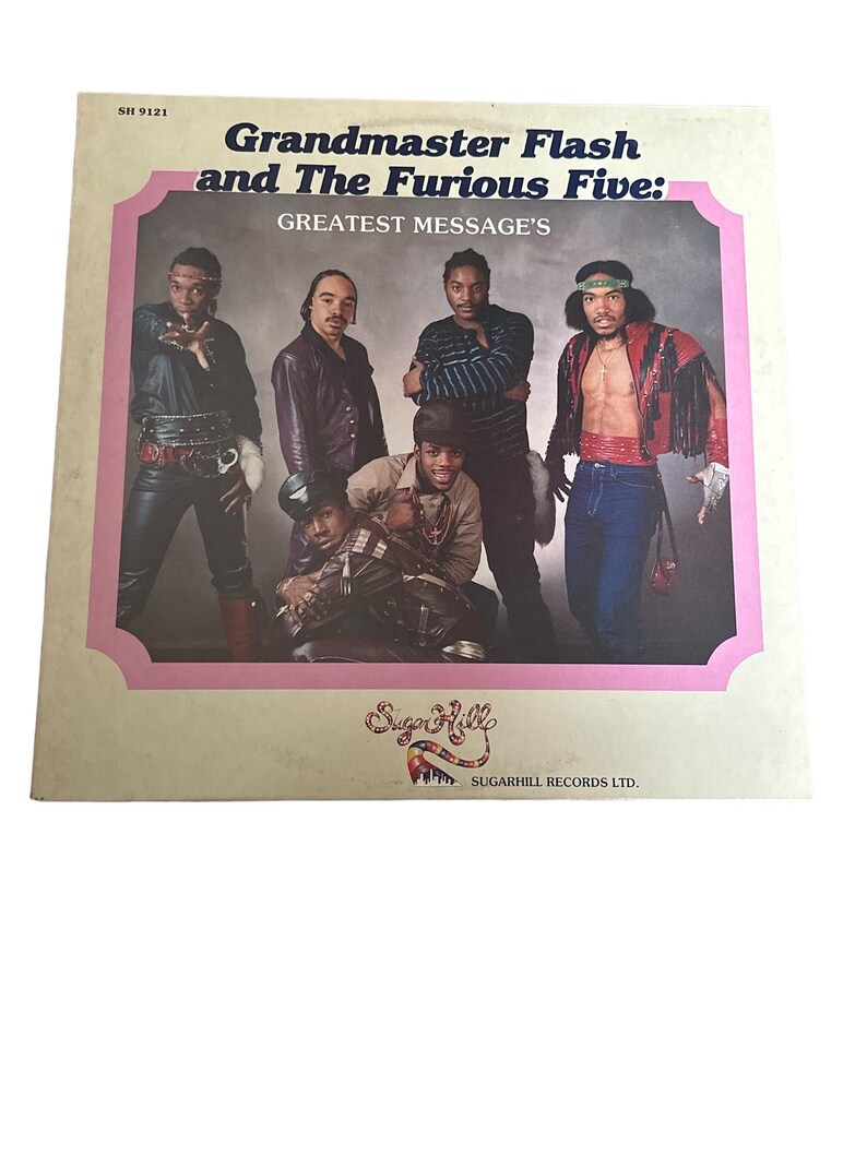 Grandmaster Flash and the Furious Five 1984 Greatest Messages LP Vinyl ...