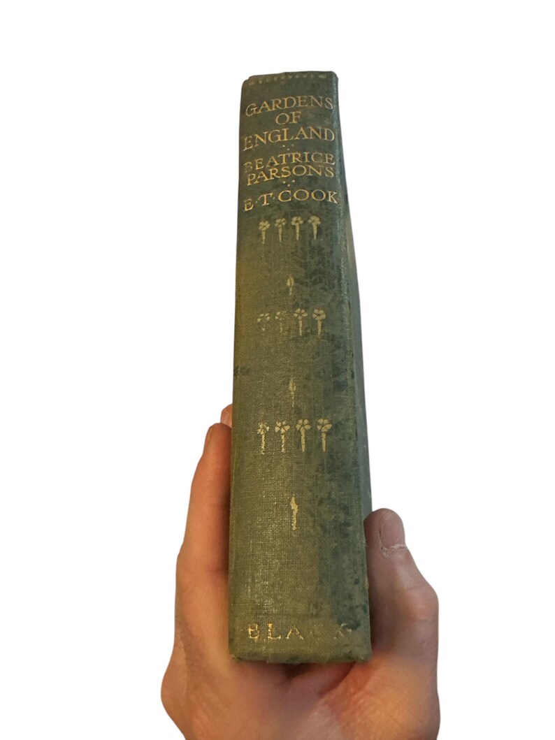 Beatrice Parsons ET Cook 1911 Gardens of England Painted Described A&C ...