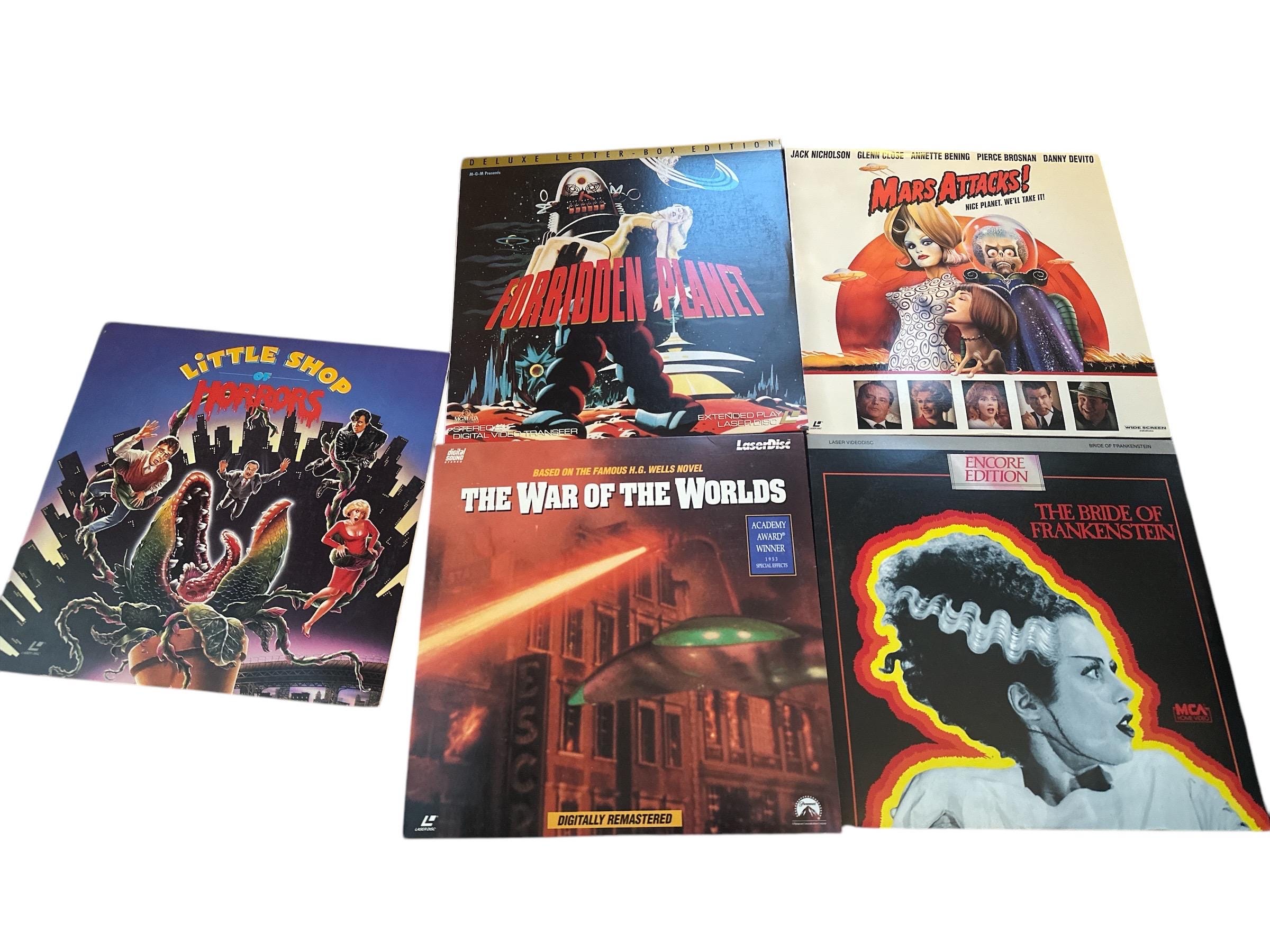 Horror Laserdisc Lot 90’s LD Movie 5 Discs Little Shop Horrors Bride ...