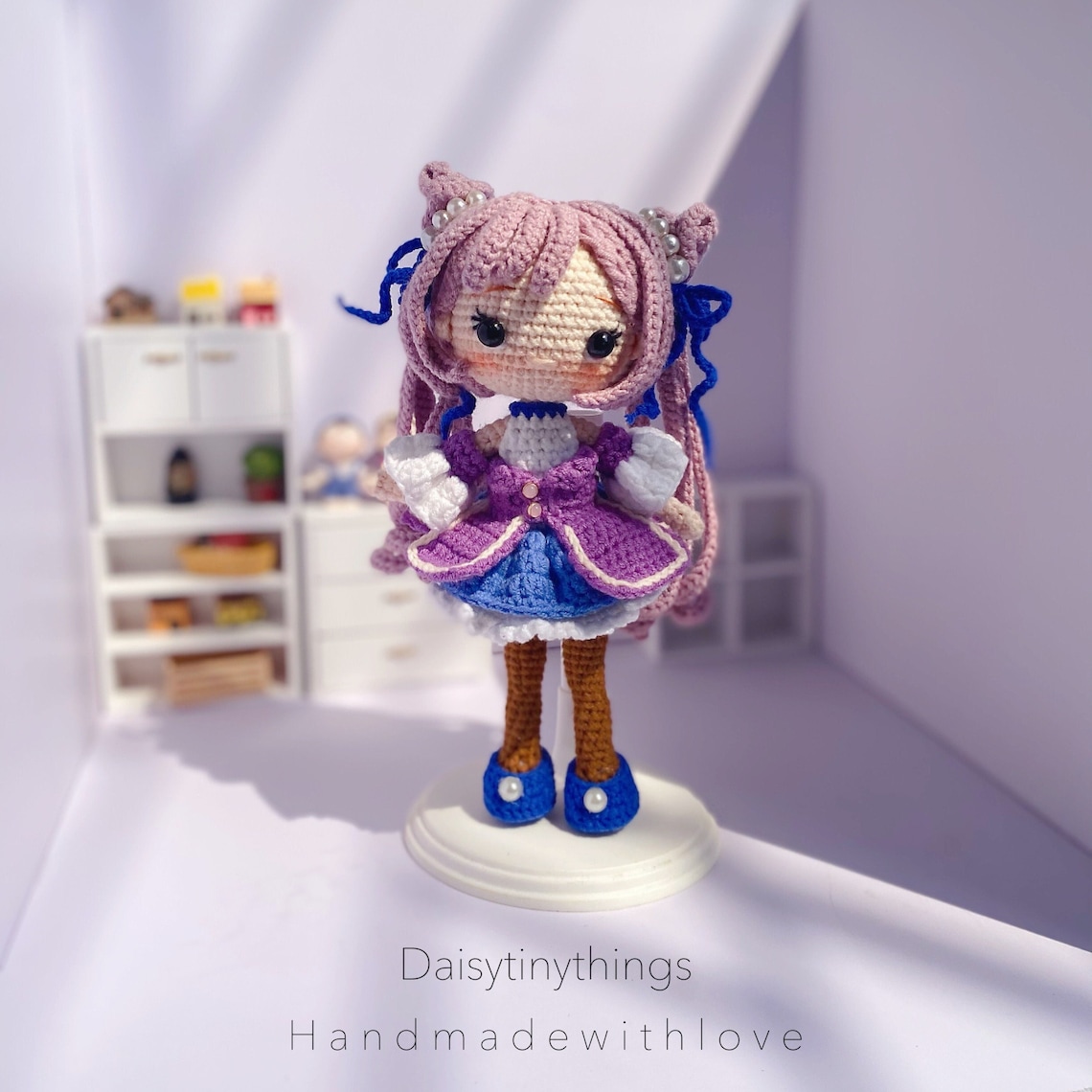 Amigurumi Chibi Doll Crochet Doll Amigurumi Chibi Doll Pdf - Etsy