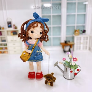 Amigurumi Doll Pattern Jenny Doll, Crochet Girl Doll Pattern, Pdf ...