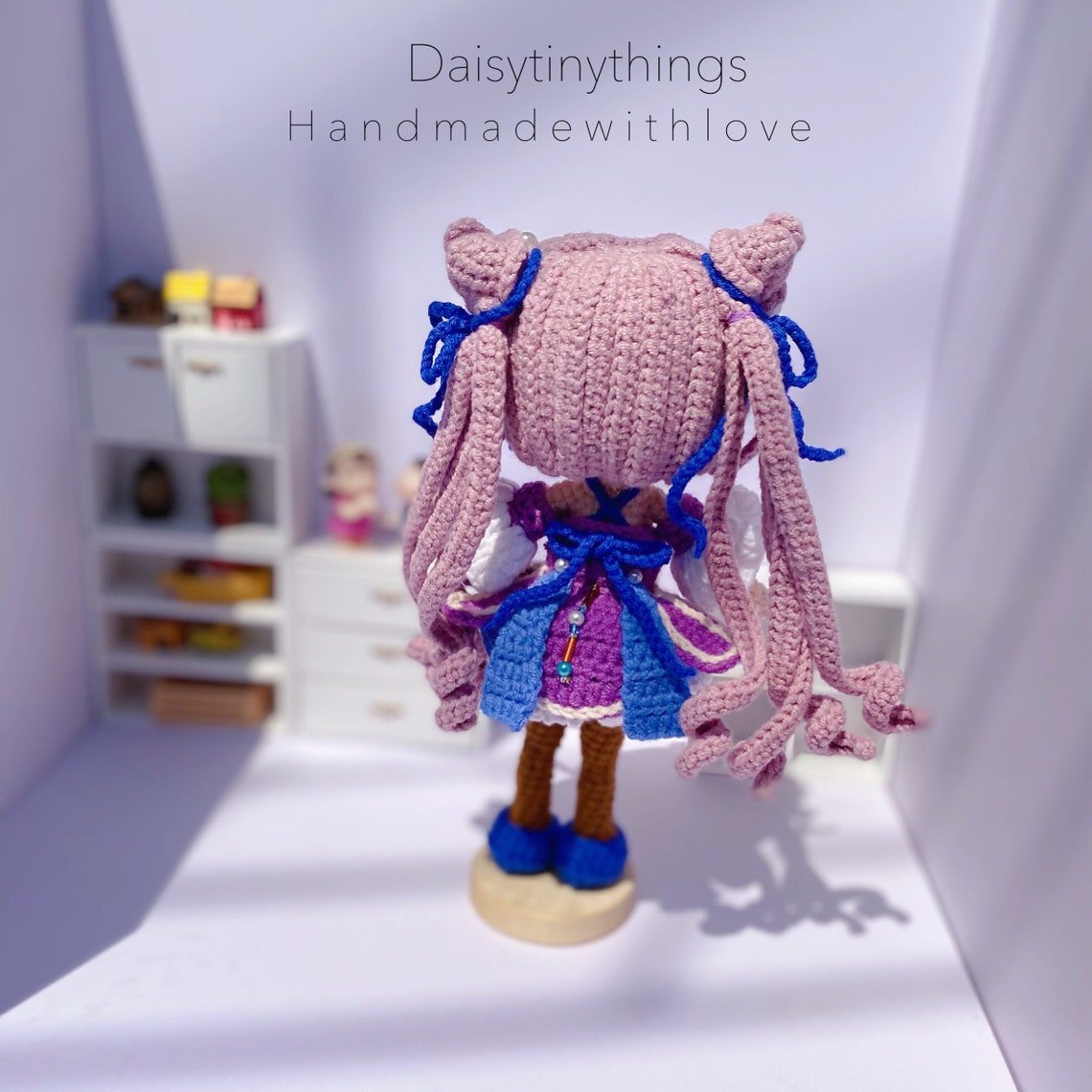 Amigurumi Chibi Doll Crochet Doll Amigurumi Chibi Doll Pdf - Etsy