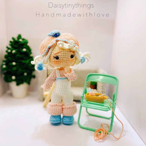 Amigurumi Sweet Doll Apricot Inspired Amigurumi Fruit Chibi - Etsy