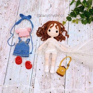 Amigurumi Doll Pattern Jenny Doll, Crochet Girl Doll Pattern, Pdf ...