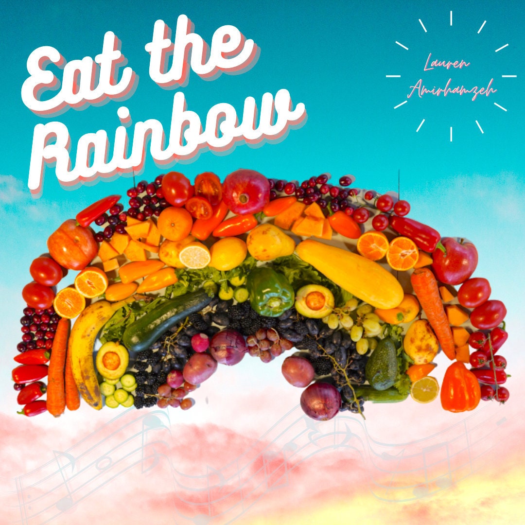 Eat the Rainbow Educational Children's CD | Etsy