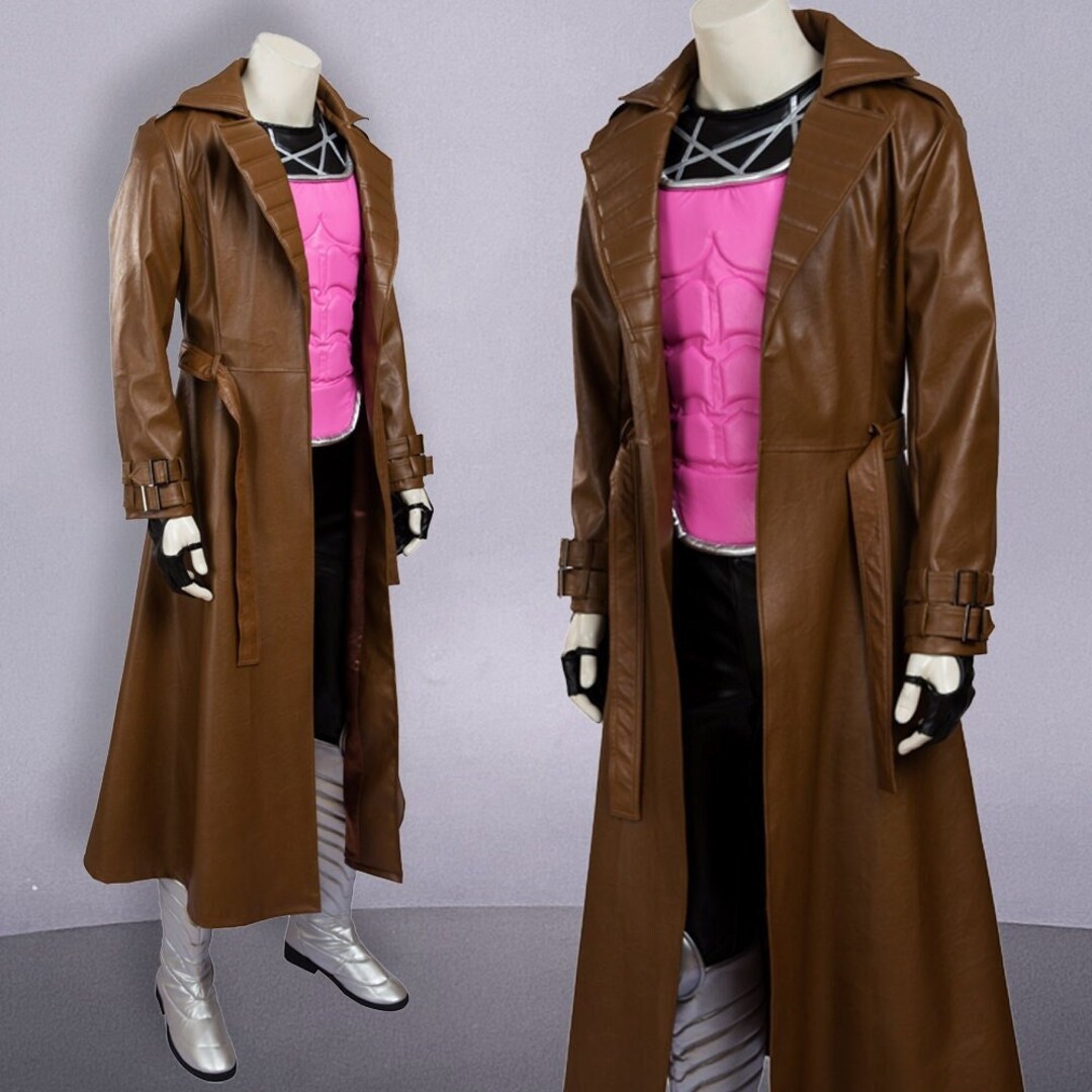 Gambit Costume Cosplay Suit X-men Remy Etienne Lebeau Suit - Etsy