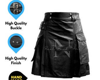 Leather Half Kilt - Etsy