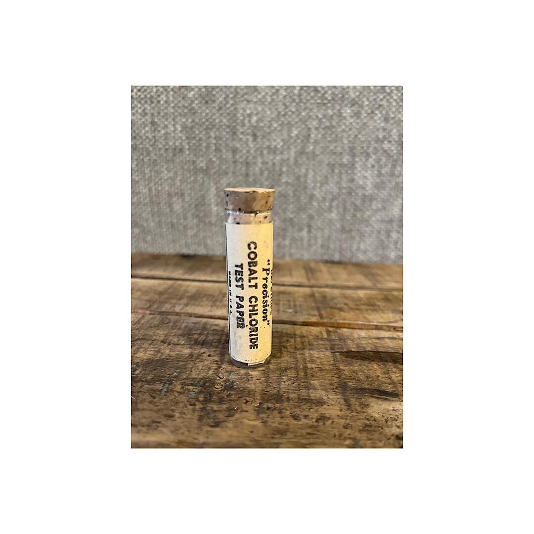 Vintage Vial of Chloride Test Paper - Etsy
