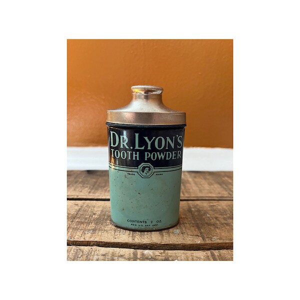 Dr Lyons Tooth Powder - Etsy