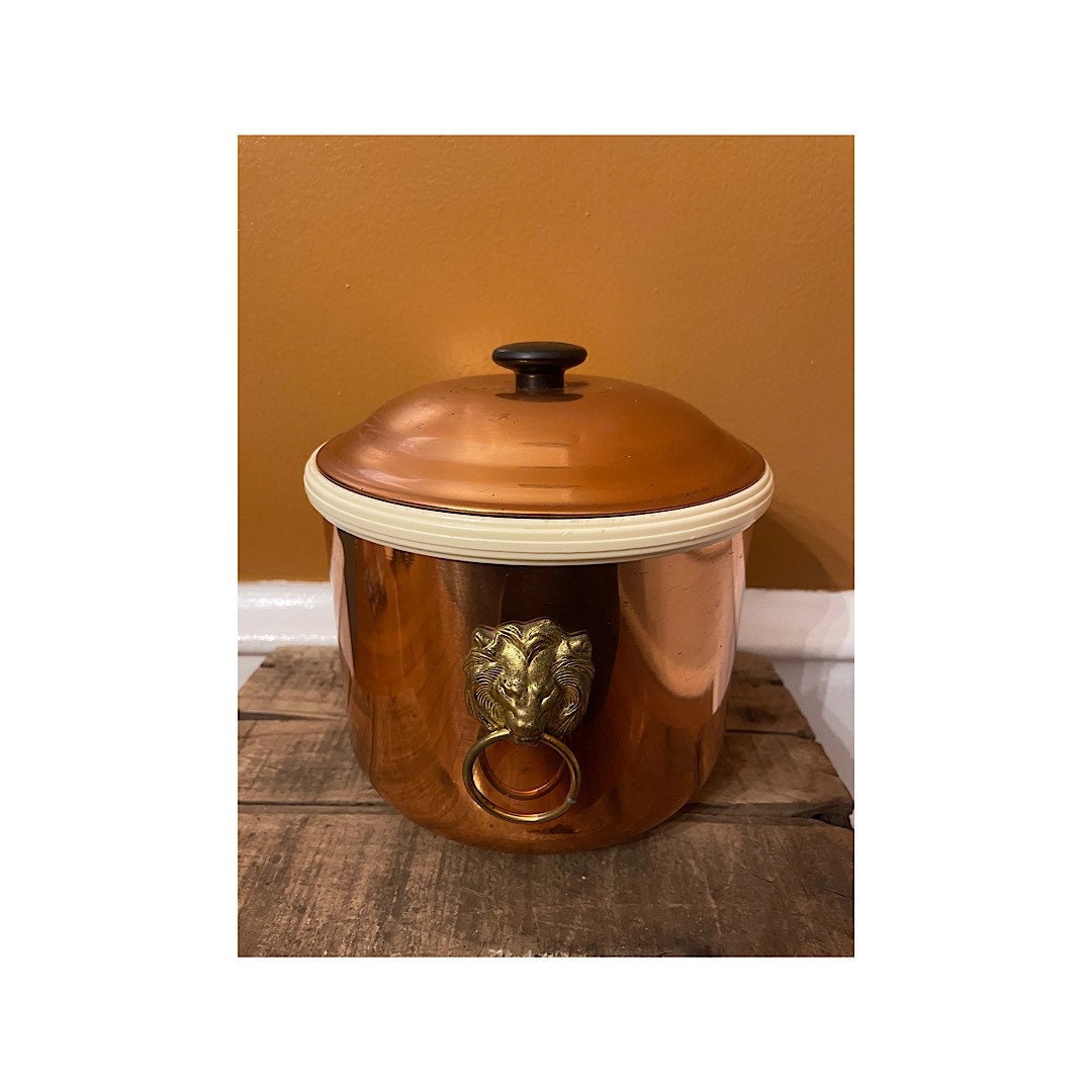 Vintage Coppercraft Guild Ice Bucket - Etsy