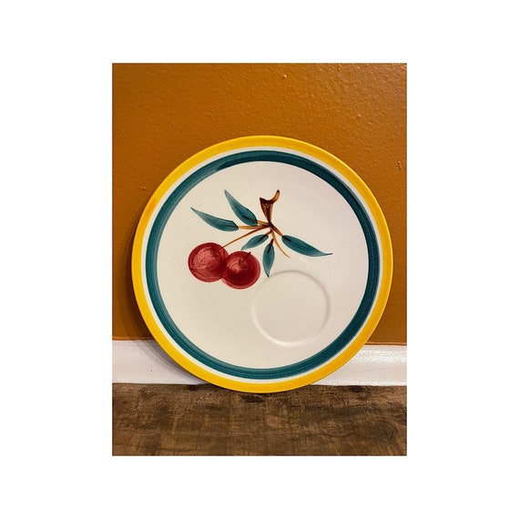 Stangl Ware Fruit Snack Plate - Etsy