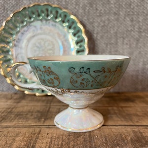 Beautiful Antique Iridescent Lusterware Tea Cup - Etsy
