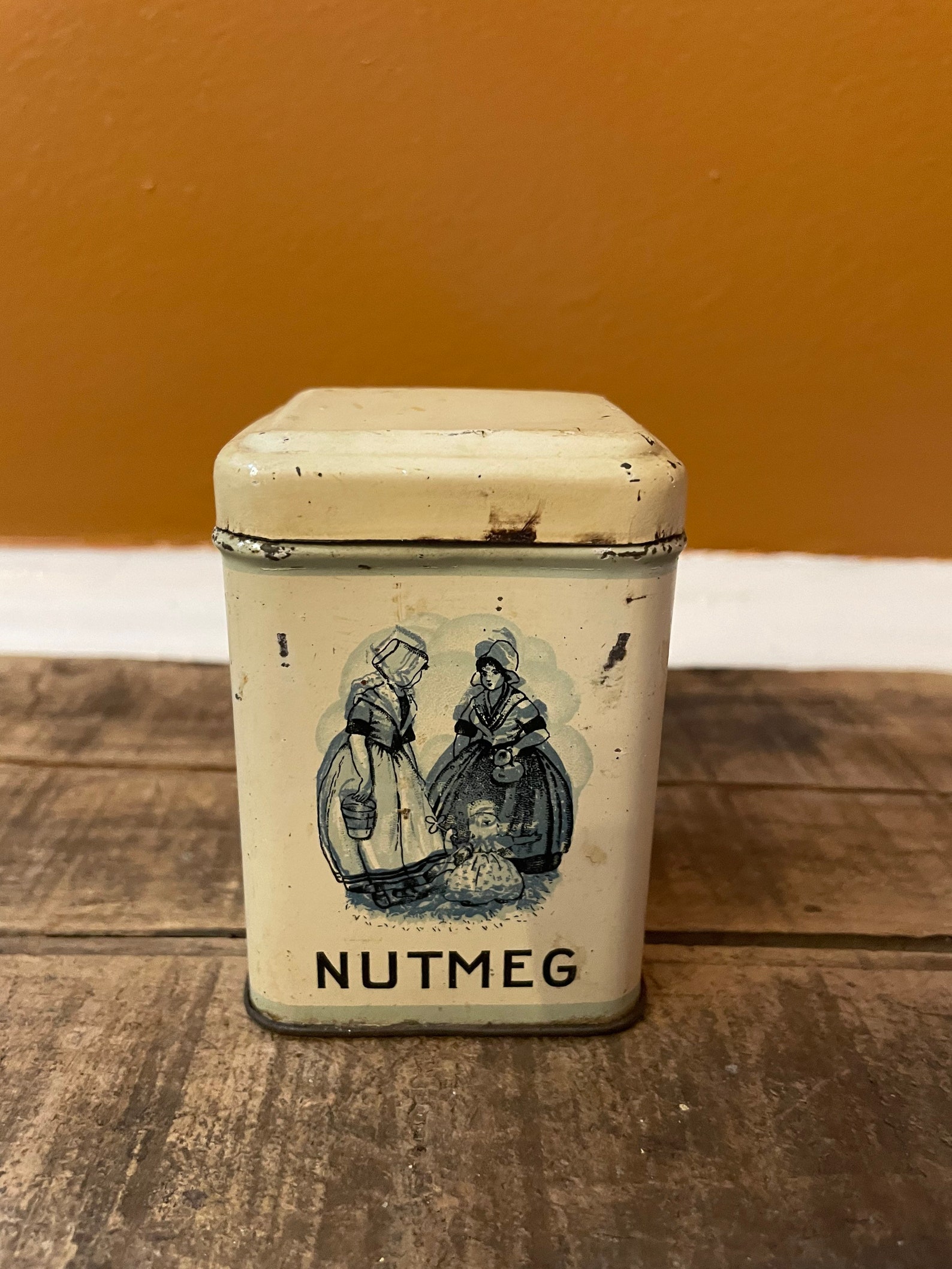 Antique Spice Tin Canister Set From Germany - Etsy