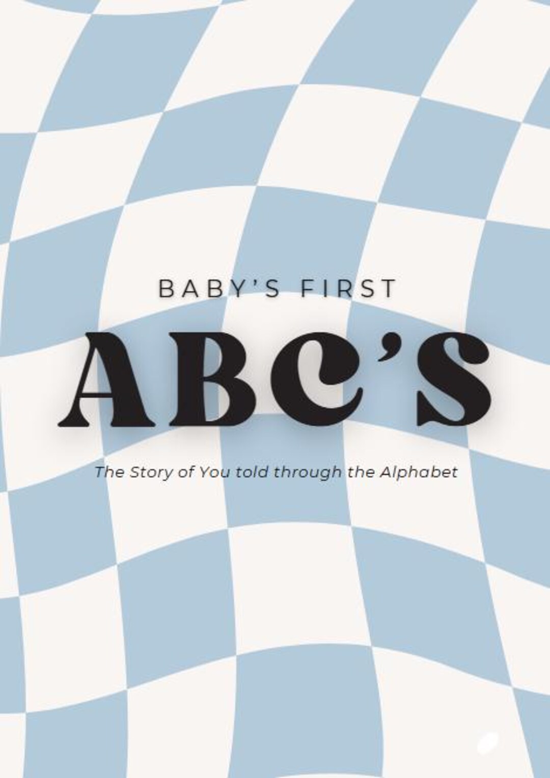 Baby's First Abc's: Printable Book for Baby Shower - Etsy