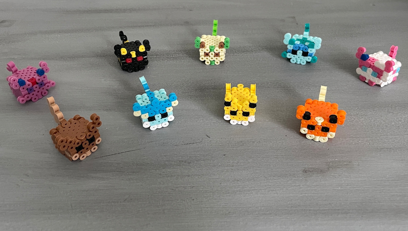 Pokémon Eeveelutions 3D Perler Bead Art - Etsy