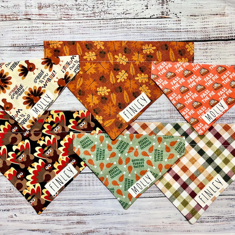 Thanksgiving Names for Dogs - Etsy