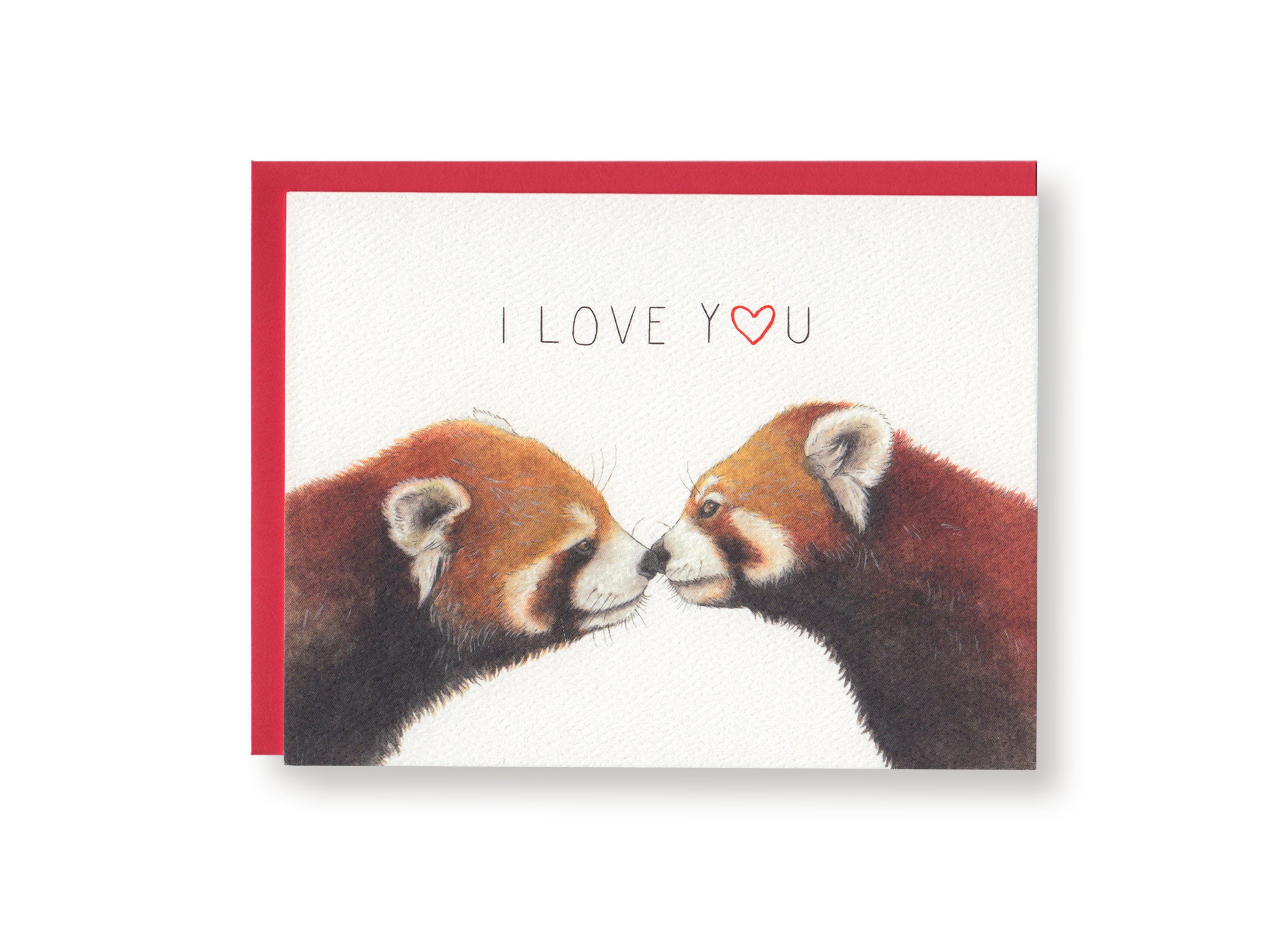 I Love You Red Panda