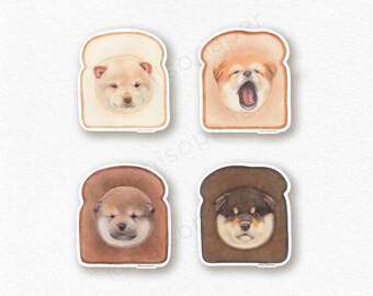 Backpack Shiba Inu Vinyl Sticker - Etsy