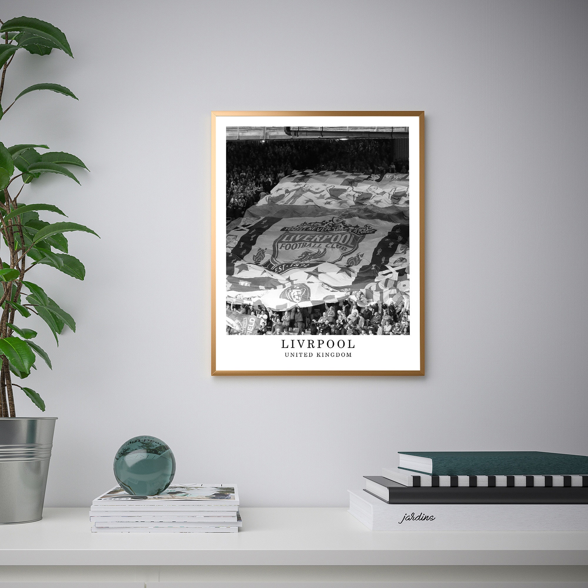 Liverpool Print Black and White Photo Liverpool City Landmark Poster ...