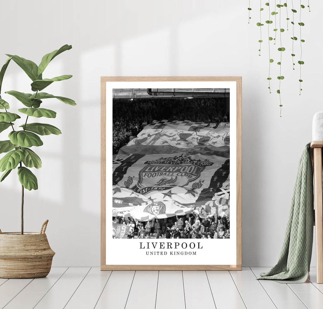 Liverpool Print Black and White Photo Liverpool City Landmark Poster ...