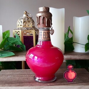 Stardew Valley Inspired LIFE ELIXIR Replica Potion Bottle With Magical ...