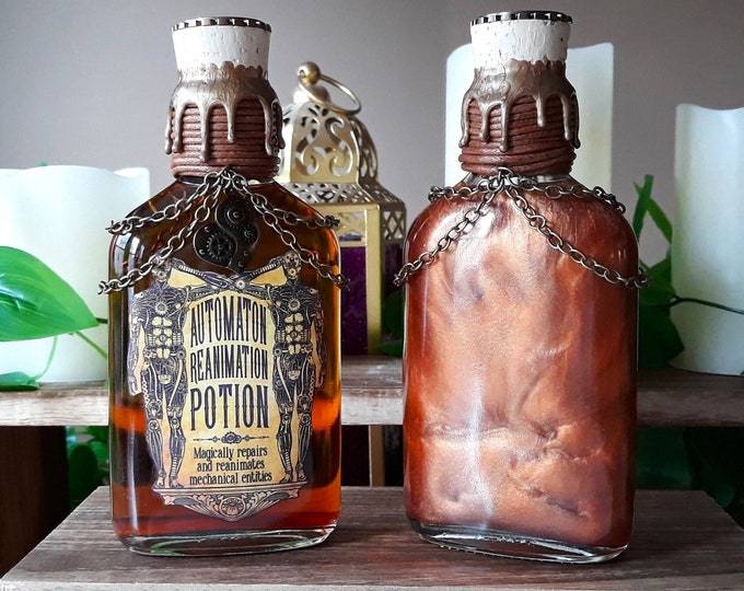 Automaton Reanimation Potion A Steampunk Themed Decorative Interactive ...