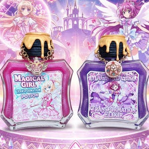 Magical Girl Transformation Potion and Elixir Anime Inspired ...