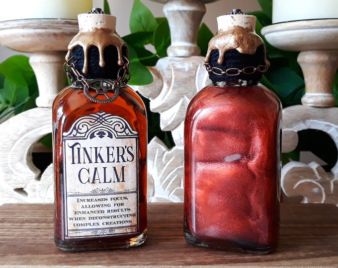 TINKER'S CALM Potion Bottle Inspired by Final Fantasy Online With ...