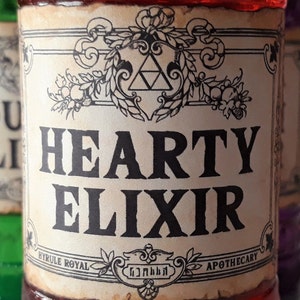Legend of Zelda - Breath of the Wild Inspired Elixir Set #1 (hearty ...