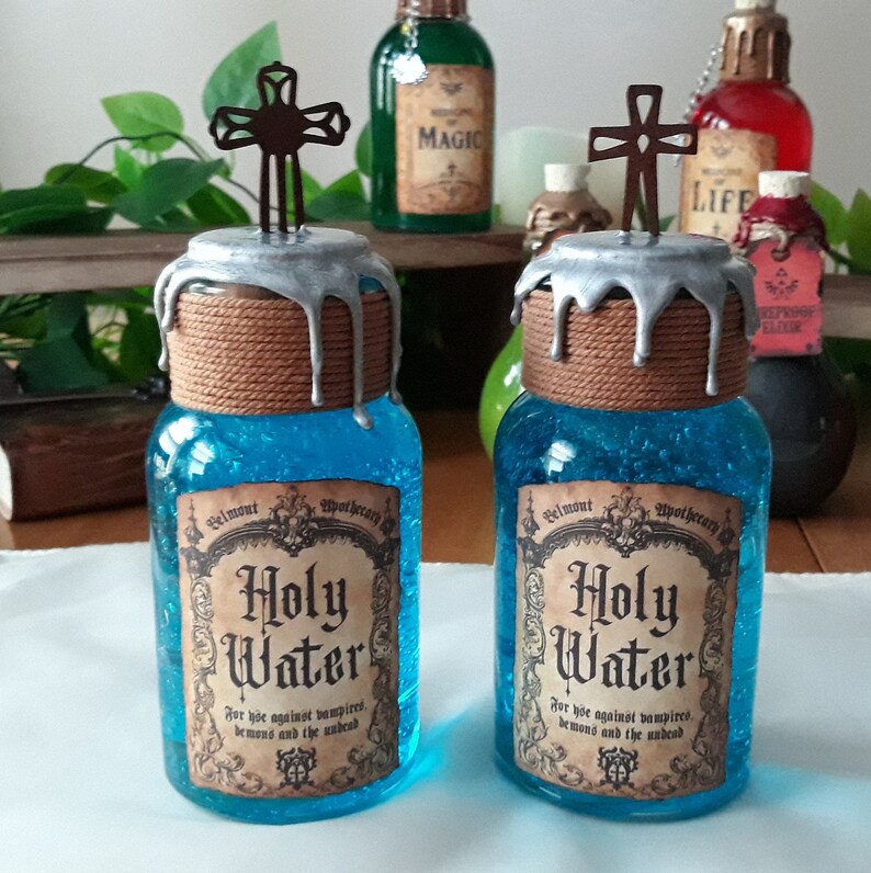 Castlevania Inspired Holy Water Bottle / Magic Potion / - Etsy