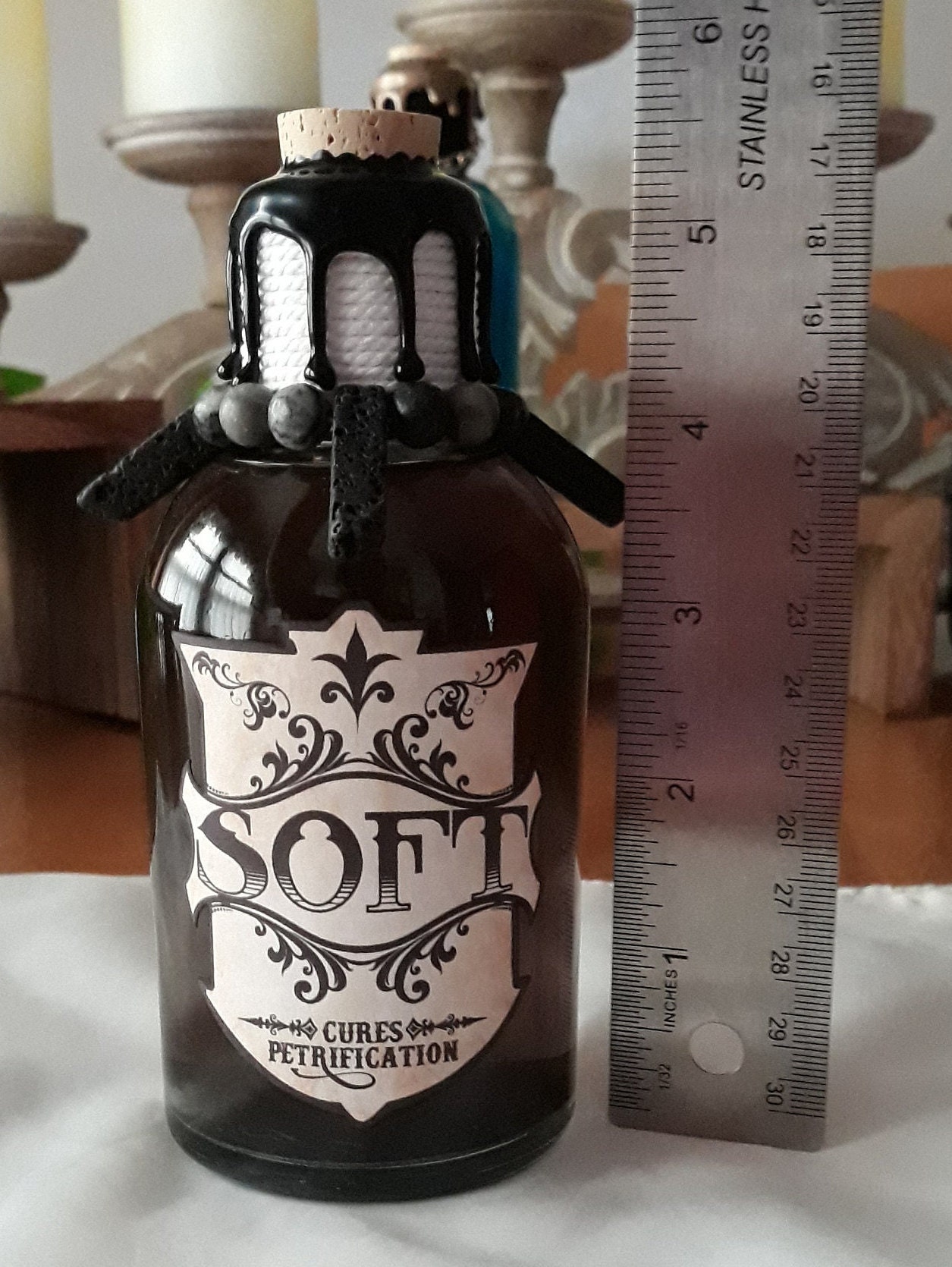 Final Fantasy Inspired SOFT Potion Bottle With Magical - Etsy