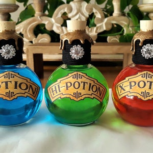 FINAL FANTASY Inspired Healing Potion Set With Magical Swirling Effect ...