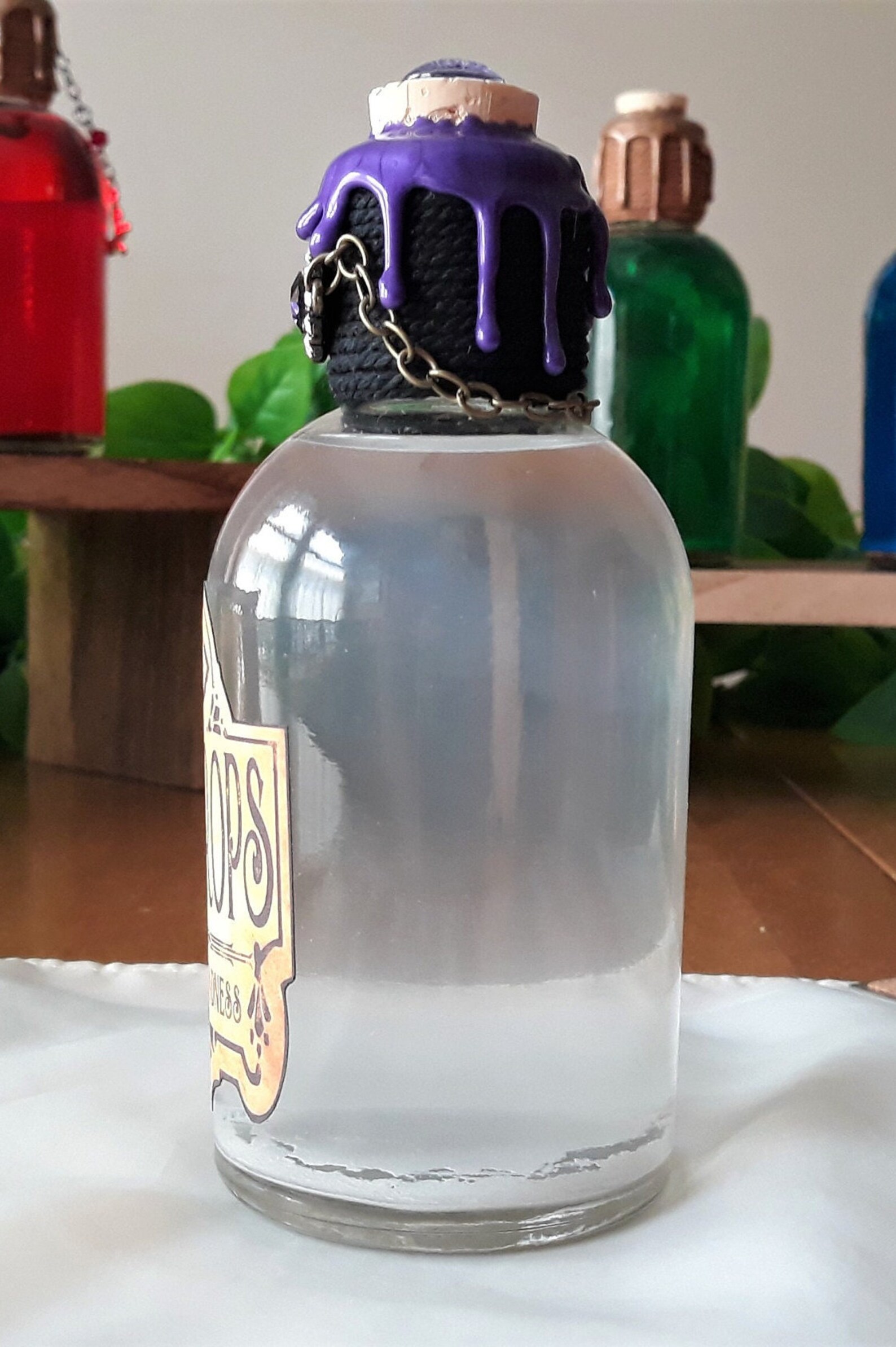 Final Fantasy Inspired EYE DROPS Potion Bottle With Magical - Etsy