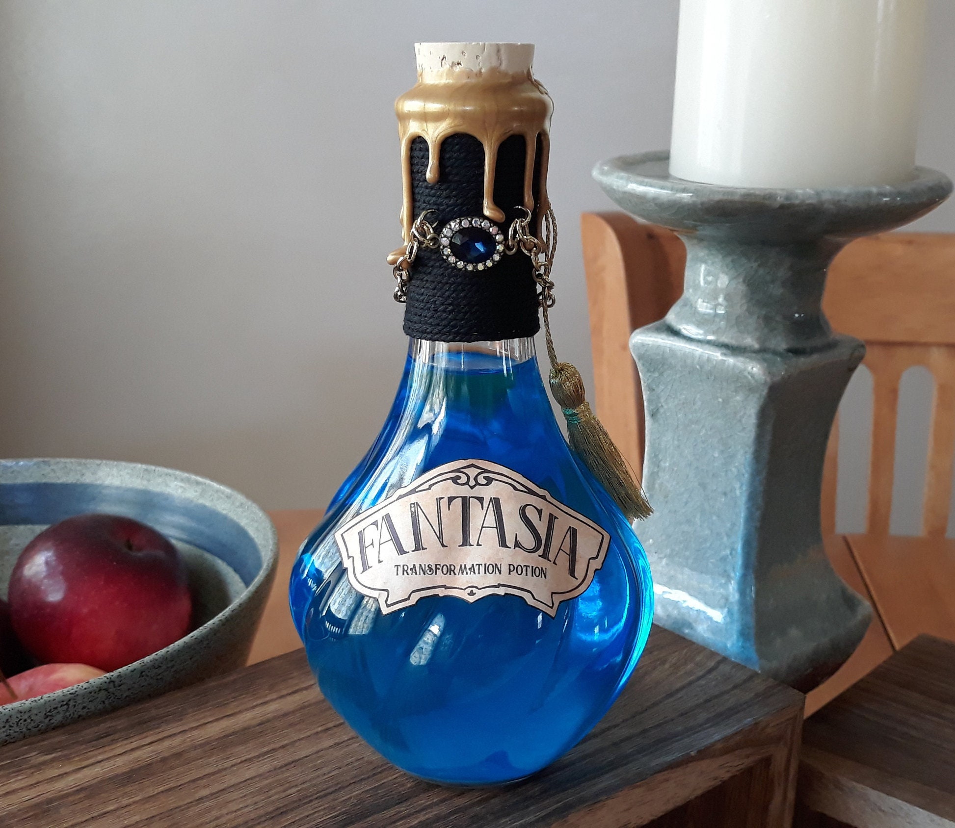 FINAL FANTASY Inspired FANTASIA Potion Bottle With Magical - Etsy Canada